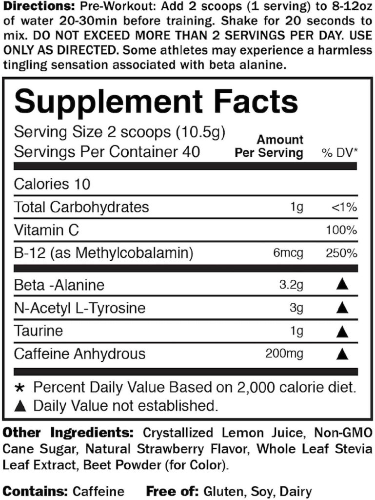 10 Best budget strawberry flavour Pre-workouts | Trainrightmuscle